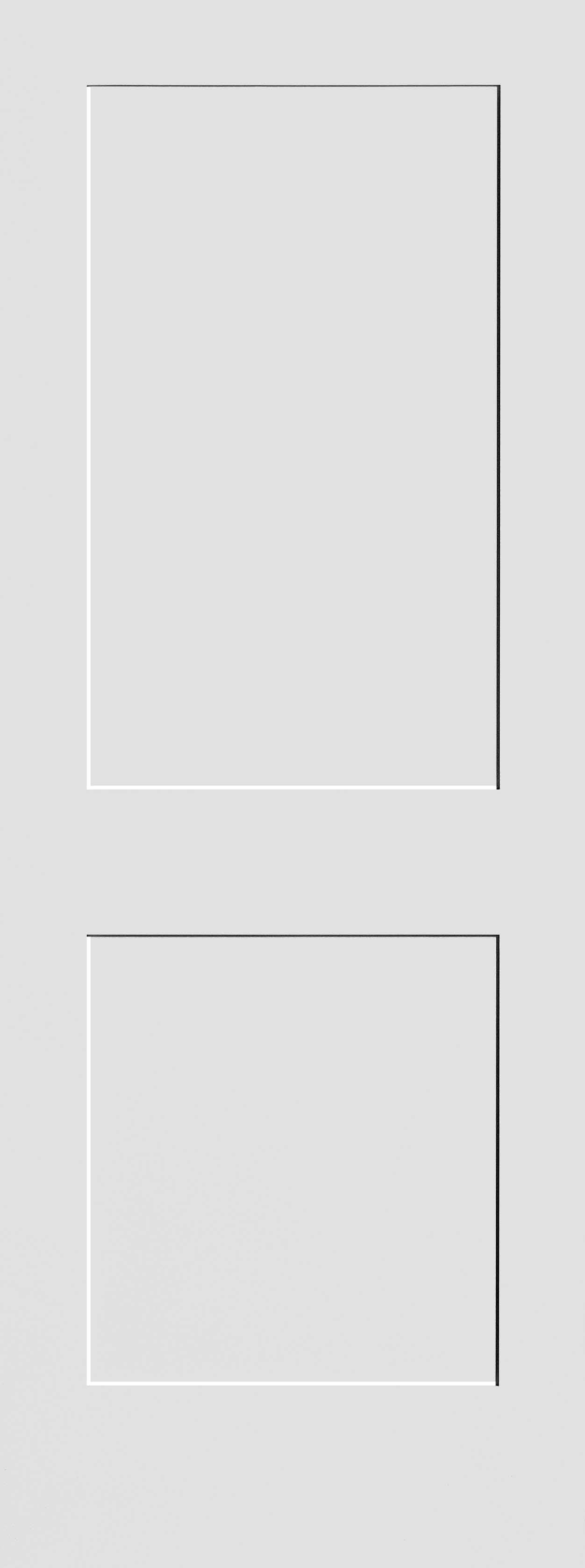 1-3/4"x30"x84" #8402 MDF Shaker Panel Interior Door, Primed ...