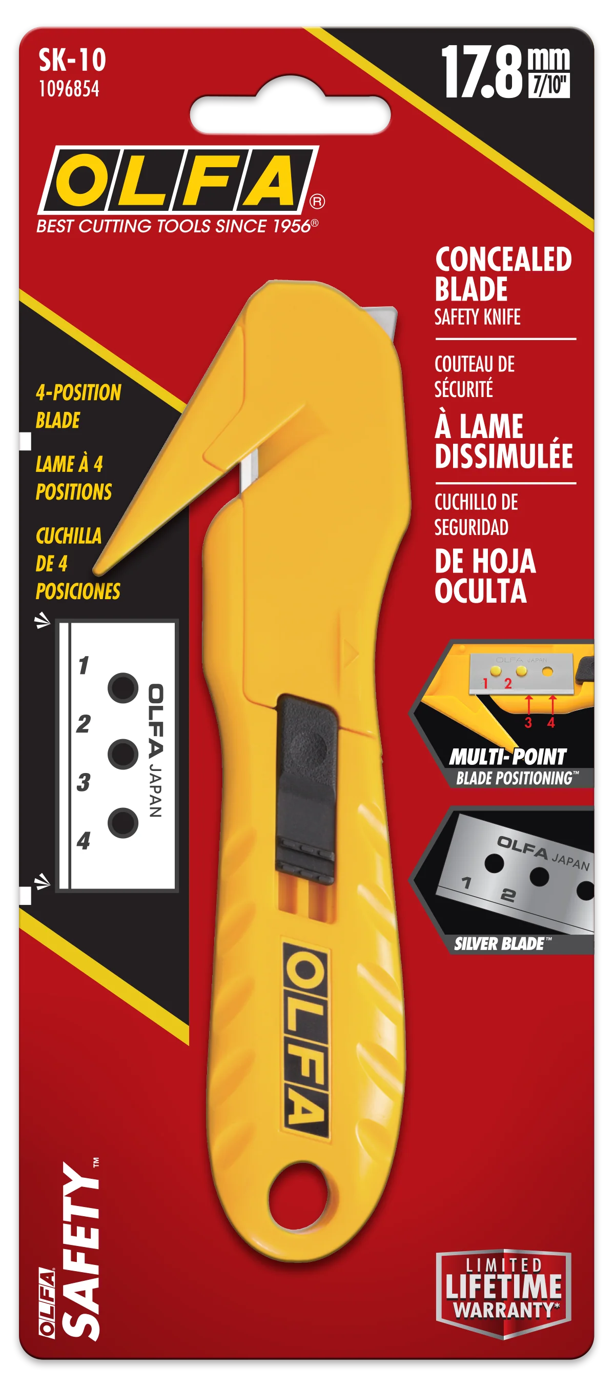 Concealed Blade Safety Knife with Replaceable Blade – TurkstraLumberLtd