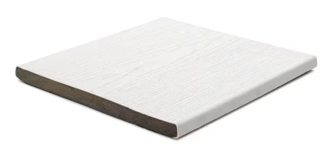 1" x 8" x 12' Trex Universal Fascia Board, White – TurkstraLumberLtd