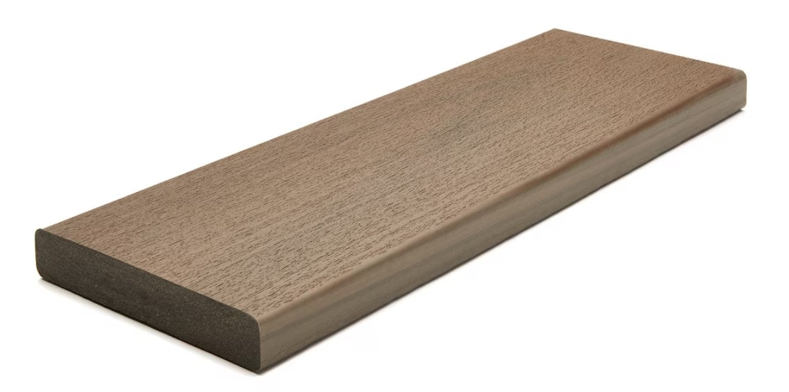 1" x 6" x 16' Trex Transcend Lineage Square Edge Decking, Jasper ...