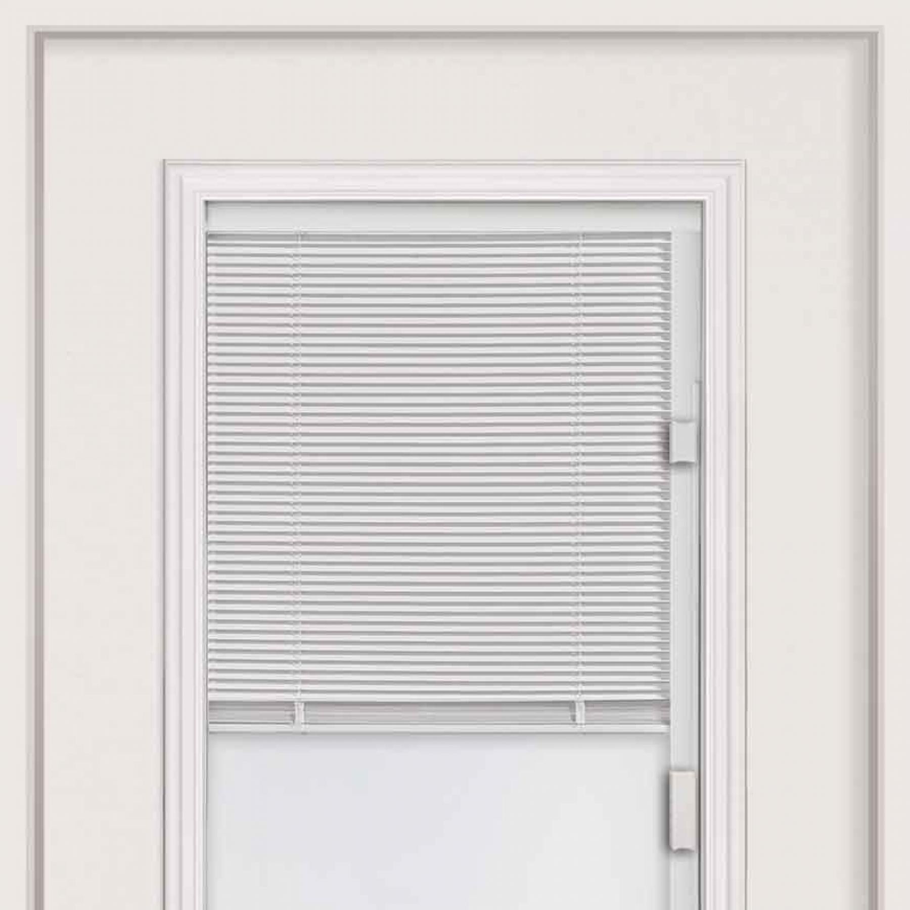 32" Steel Utility Door, Mini Blind Left Hand – TurkstraLumberLtd